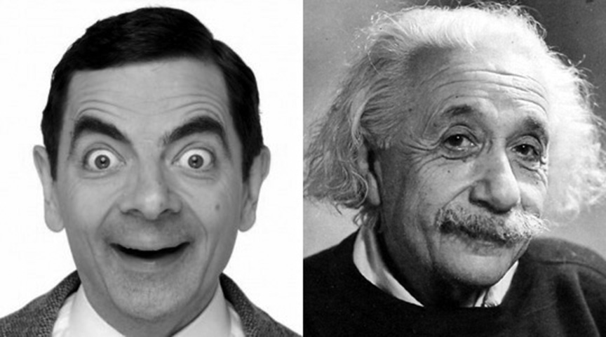 [joke] Mr. Bean vs. Einstein – Robert Setiadi Website