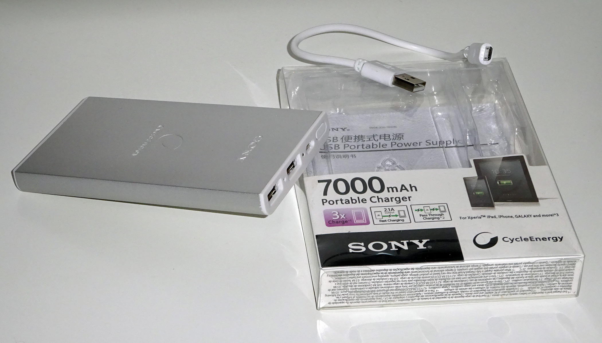 Sony Portable Charger CP-F2L CycleEnergy 7000mAh – Robert Setiadi Website
