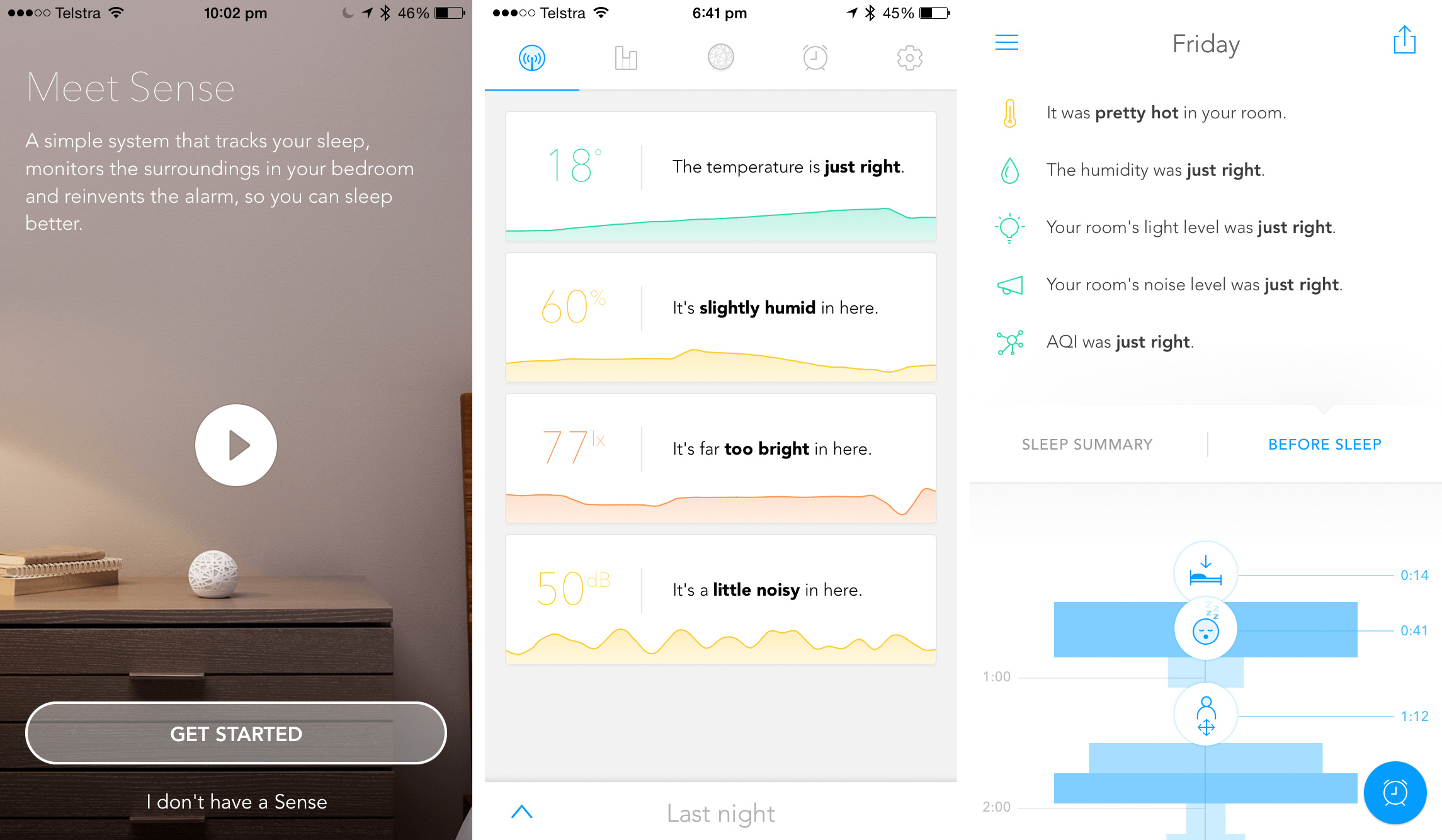 First impression: Sense sleep tracker – Robert Setiadi Website