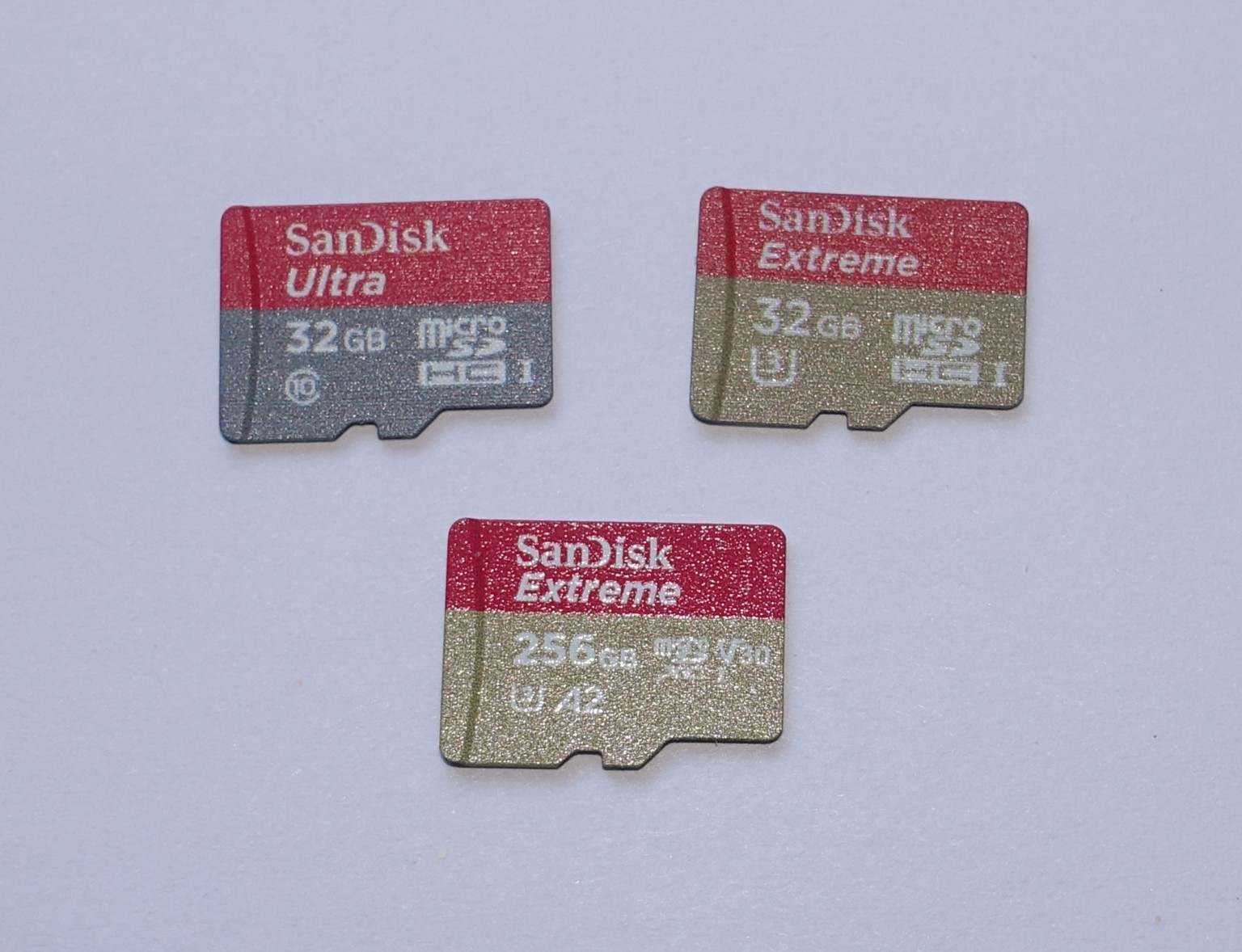 Speed test: Sandisk Extreme 256 GB microSD card with V30 and A2 rating ...